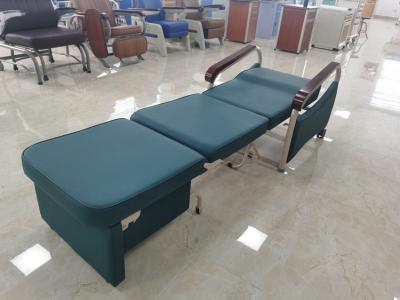 China Comfortable Folding Ajustable Home Office Hospital Luxurious Accompanier's Chair Patient Ward Attendant Chair Bed for sale