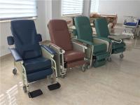 China Mobile Folding Ajustable Hospital Luxurios Residential Recliner Chair for sale
