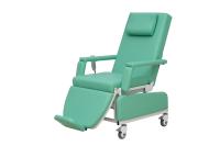 China Mobile Comfortable Folding Ajustable Hospital Medical Electric Blood Donation Collection Chair for sale