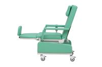 China Mobile Comfortable Folding Ajustable Hospital Medical Electric Blood Donation Collection Chair for sale