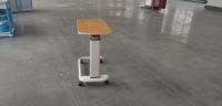China Mobile Adjustable Hospital Medical over bed table for sale