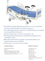 China Hospital Clinic Gynecology Obstetrics Electric Delivery Operating Table Bed for sale