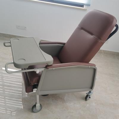 China Mobile Folding Ajustable Hospital Luxurios Residential Recliner Chair for sale