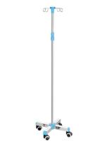 China Mobile movable hospital medical stainless steel iV pole IV stand for sale