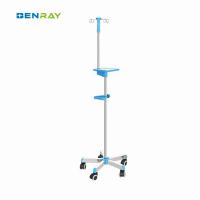 China Mobile movable hospital medical Infusion stainless steel IV pole IV stand for sale