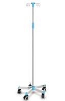 China Mobile Movable Adjustable Hospital Medical Infusion Stainless Steel IV Pole IV Stand for sale