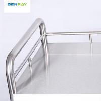 China hospital Stainless steel Dirty linen cart waste utility trolley Hospital Nursing Laundry Trolley for sale