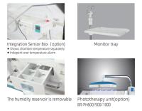 China Medical Infant Incubator Newborn Baby Incubator for Hospital Neonatal Care for sale