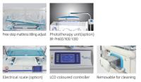 China Hospital Gynecology Obstetrics Professional Medical Infant Incubator Low Noise Humidity Adjustable Newborn Incubator for Hospital Use for sale
