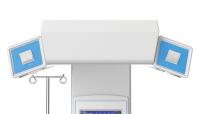 China Medical Infant Radiant Warmer Hospital Newborn Baby Warmer With APGAR Timer Over Temperature Alarm Phototherapy Light Optional for sale