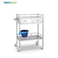 China Stainless Steel Hospital Trolley Medical Cart for sale