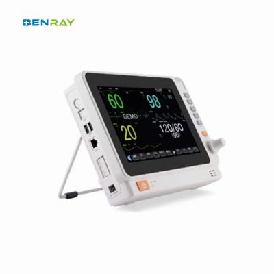 China 10.1 Inch High Resolution Color TFT Display Portable Patient Monitor for sale