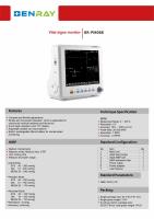 China Surgical Vital Signs Monitor Portable Patient Monitor for sale