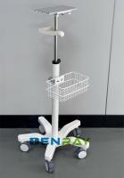 China Surgical Patient Monitor Trolley ECG Machine Cart Hospital medical trolley for sale