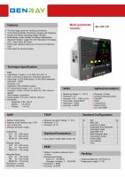 China 15.6 Inch Large Screen Surgical Multi-Parameter Patient Monitor Portable Patient Monitor for sale