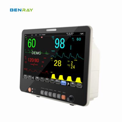 China 15.6 Inch Large Screen Surgical Multi-Parameter Patient Monitor Portable Patient Monitor for sale
