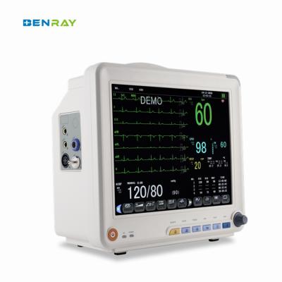 China 12.1 Inch Color Display With 800*600 Resolution Surgical Multi-Parameter Patient Monitor Portable Patient Monitor for sale