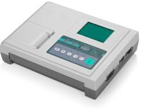 China Hospital Operating Room Portable Lead Electrocardiograph 3 Channel Interpretive ECG Machine for sale