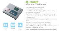 China Hospital Operating Room Portable Lead Electrocardiograph 3 Channel Interpretive ECG Machine for sale