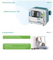 China Medical Infusion Pump Portable IV Infusion Pump with Multiple Infusion Modes Bubble for sale