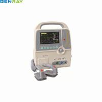 China Biphasic Defibrillator Monitor 7 Inch TFT Portable Emergency Cardiac Defi-Monitor with ECG NIBP SpO2 Temp for sale