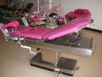 China Hospital Clinic Gynecology Obstetrics Electric Delivery Operating Table Bed Examination Chair Obsteric Table for sale