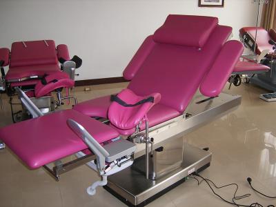China Hospital Clinic Gynecology Obstetrics Electric Delivery Operating Table Bed Examination Chair Obsteric Table for sale