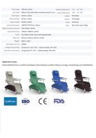 China Hemodialysis Center Digital Integration Medical Manual Dialysis Chair for sale