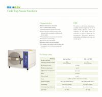 China Hospital Dental Clinic School Use Medical Autocalve Table Top Steam Sterilizer for sale