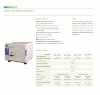 China Hospital Dental Clinic School Use Medical Autocalve Table Top Steam Sterilizer for sale