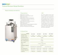 China Vertical Digital Automation High Pressure Steam Steilizer for sale