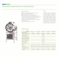 China Horizontal Cylindrical High Pressure Sterilizer for sale