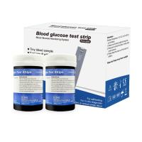 China Accurate Blood Glucose Meter Blood Glucose Monitor Blood Sugar Meter with 50 test Strips & 50 Sterile Lancets for sale