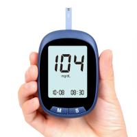 China Accurate Blood Glucose Meter Blood Glucose Monitor Blood Sugar Meter with 50 test Strips & 50 Sterile Lancets for sale