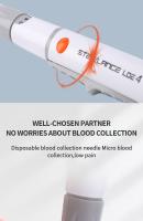 China Accurate Blood Glucose Meter Blood Glucose Monitor Blood Sugar Meter with 50 test Strips & 50 Sterile Lancets for sale