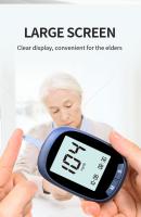 China Accurate Blood Glucose Meter Blood Glucose Monitor Blood Sugar Meter with 50 test Strips & 50 Sterile Lancets for sale