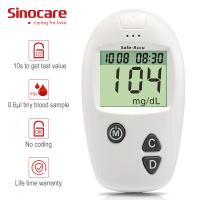 China Accurate Blood Glucose Meter Blood Glucose Monitor Blood Sugar Meter with 50 test Strips & 50 Sterile Lancets for sale