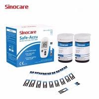 China Accurate Blood Glucose Meter Blood Glucose Monitor Blood Sugar Meter with 50 test Strips & 50 Sterile Lancets for sale