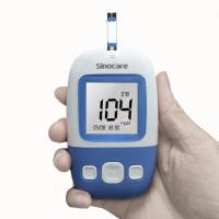 China Home Use Accurate Blood Glucose Meter Blood Glucose Monitor Blood Sugar Meter With 50 Test Strips & 50 Sterile Lancets for sale