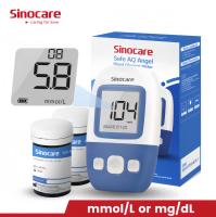 China Home Use Accurate Blood Glucose Meter Blood Glucose Monitor Blood Sugar Meter With 50 Test Strips & 50 Sterile Lancets for sale