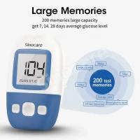 China Home Use Accurate Blood Glucose Meter Blood Glucose Monitor Blood Sugar Meter With 50 Test Strips & 50 Sterile Lancets for sale