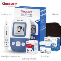 China Home Use Accurate Blood Glucose Meter Blood Glucose Monitor Blood Sugar Meter With 50 Test Strips & 50 Sterile Lancets for sale