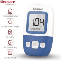 China Home Use Accurate Blood Glucose Meter Blood Glucose Monitor Blood Sugar Meter With 50 Test Strips & 50 Sterile Lancets for sale