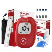 China Home Use Accurate Blood Glucose Meter Blood Glucose Monitor Blood Sugar Meter With 50 Test Strips & 50 Sterile Lancets for sale