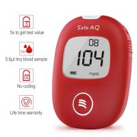 China Home Use Accurate Blood Glucose Meter Blood Glucose Monitor Blood Sugar Meter With 50 Test Strips & 50 Sterile Lancets for sale