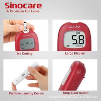 China Home Use Accurate Blood Glucose Meter Blood Glucose Monitor Blood Sugar Meter With 50 Test Strips & 50 Sterile Lancets for sale