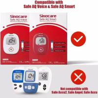 China Home Use Accurate Blood Glucose Meter Blood Glucose Monitor Blood Sugar Meter With 50 Test Strips & 50 Sterile Lancets for sale