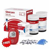 China Home Use Accurate Blood Glucose Meter Blood Glucose Monitor Blood Sugar Meter With 50 Test Strips & 50 Sterile Lancets for sale