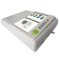 China Portable 12 Channel ECG Machine with 10.2 Inch Touchscreen Electrocardiograph for Clinical Cardiac Assessment for sale