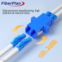 China Fiber Optic Adapter LC UPC LC UPC FTTH SM MM Fiber Optic Cable Adapter Simplex Duplex for sale